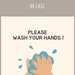 Bilingual Spanish Classroom Decor, Printable Poster, Wash Your Hands ...