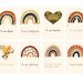 20 Rainbow Boho Spanish Affirmation Cards for Boy , Printable Positive ...