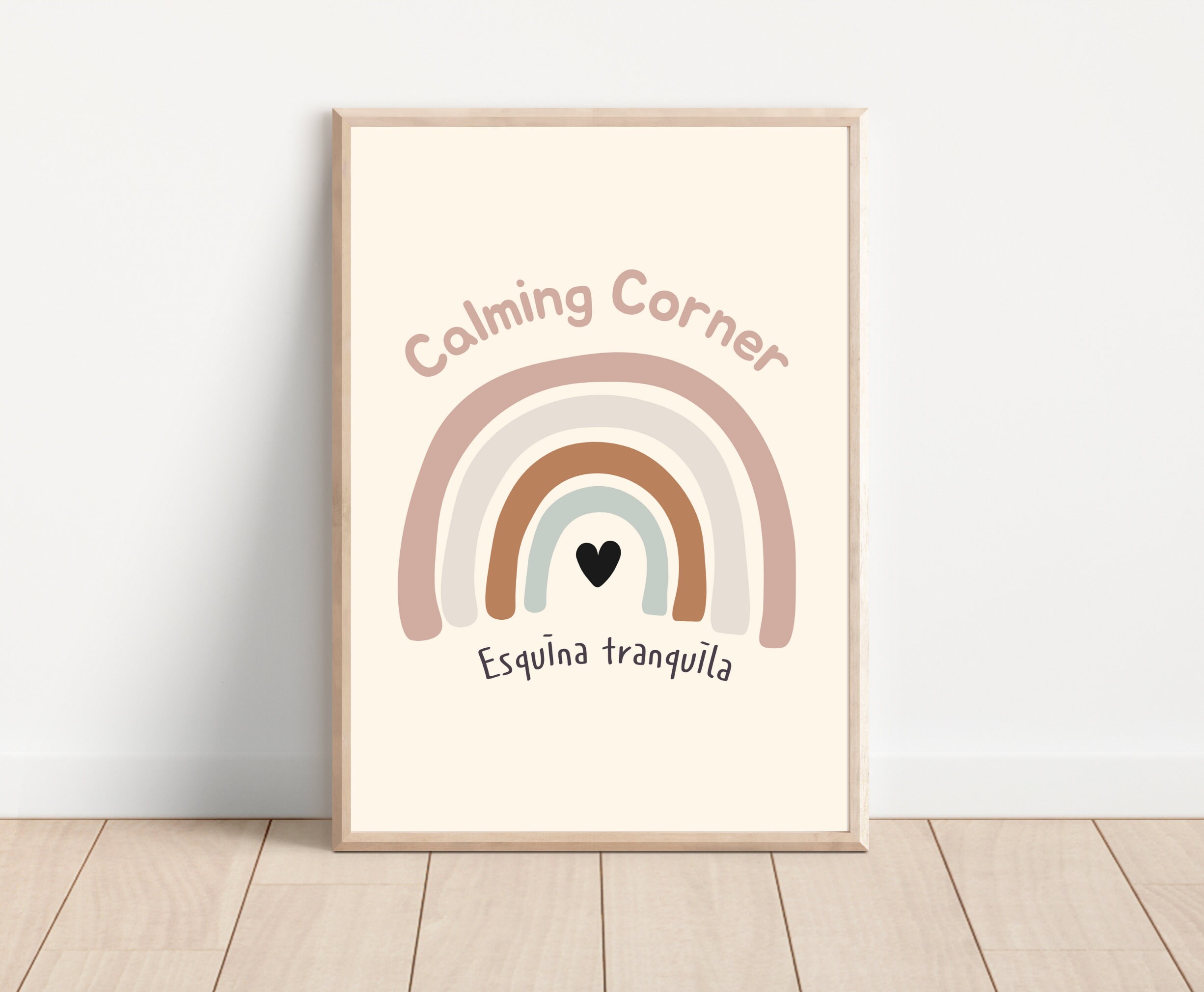Bilingual Spanish Emotion Posters, Calming Corner Decor (digital ...