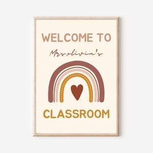 Custom Digital Download,welcome to Classroom Decoration Printable ...