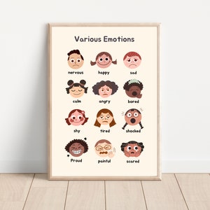 Set of 3 Educational Posters, Calming Corner, Calming Strategies ...