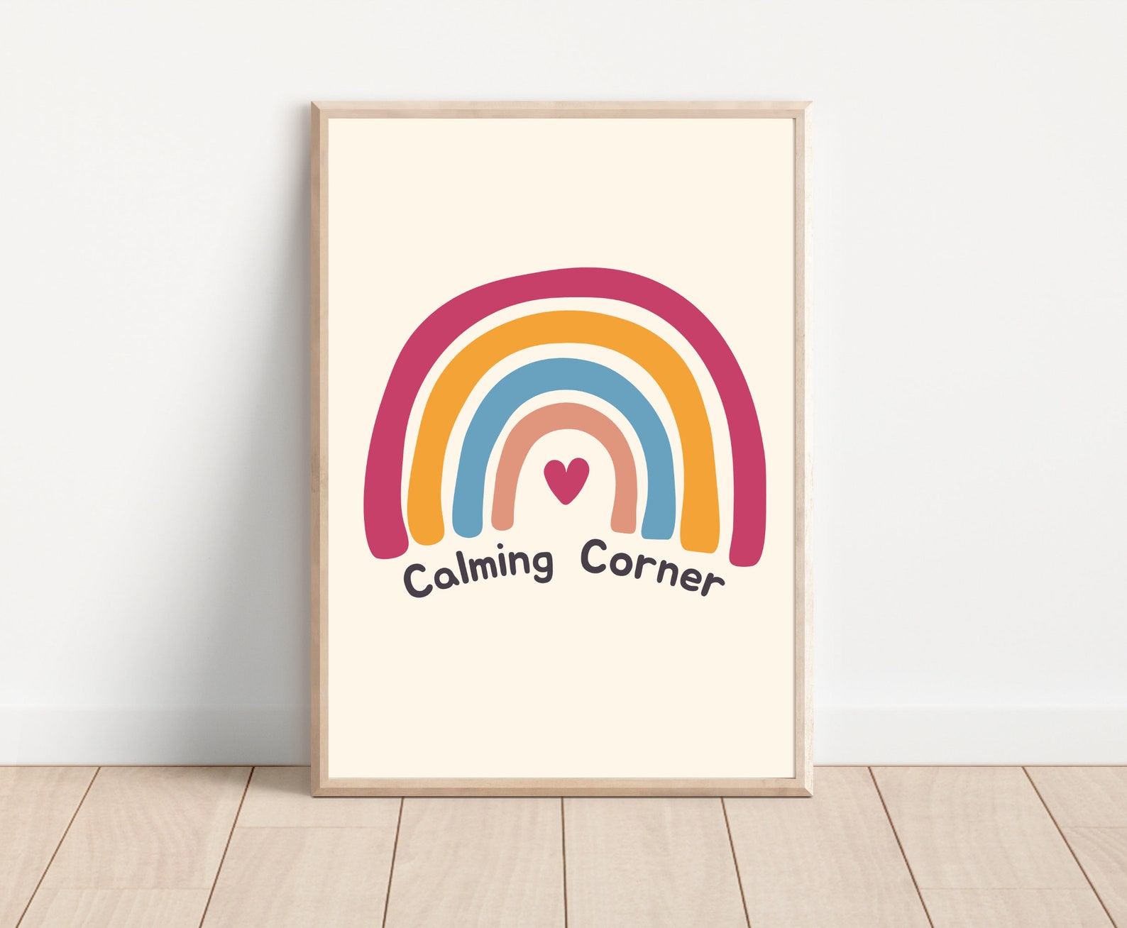 Calm Corner Sign for Classroom Decor Printable Calming Corner - Etsy