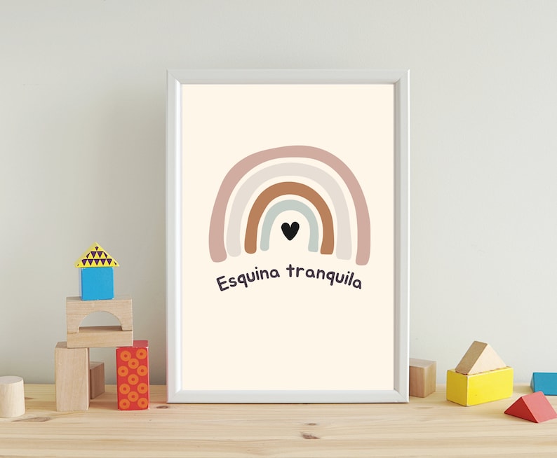 Spanish Emotions Poster Calming Corner Set Calm Down - Etsy