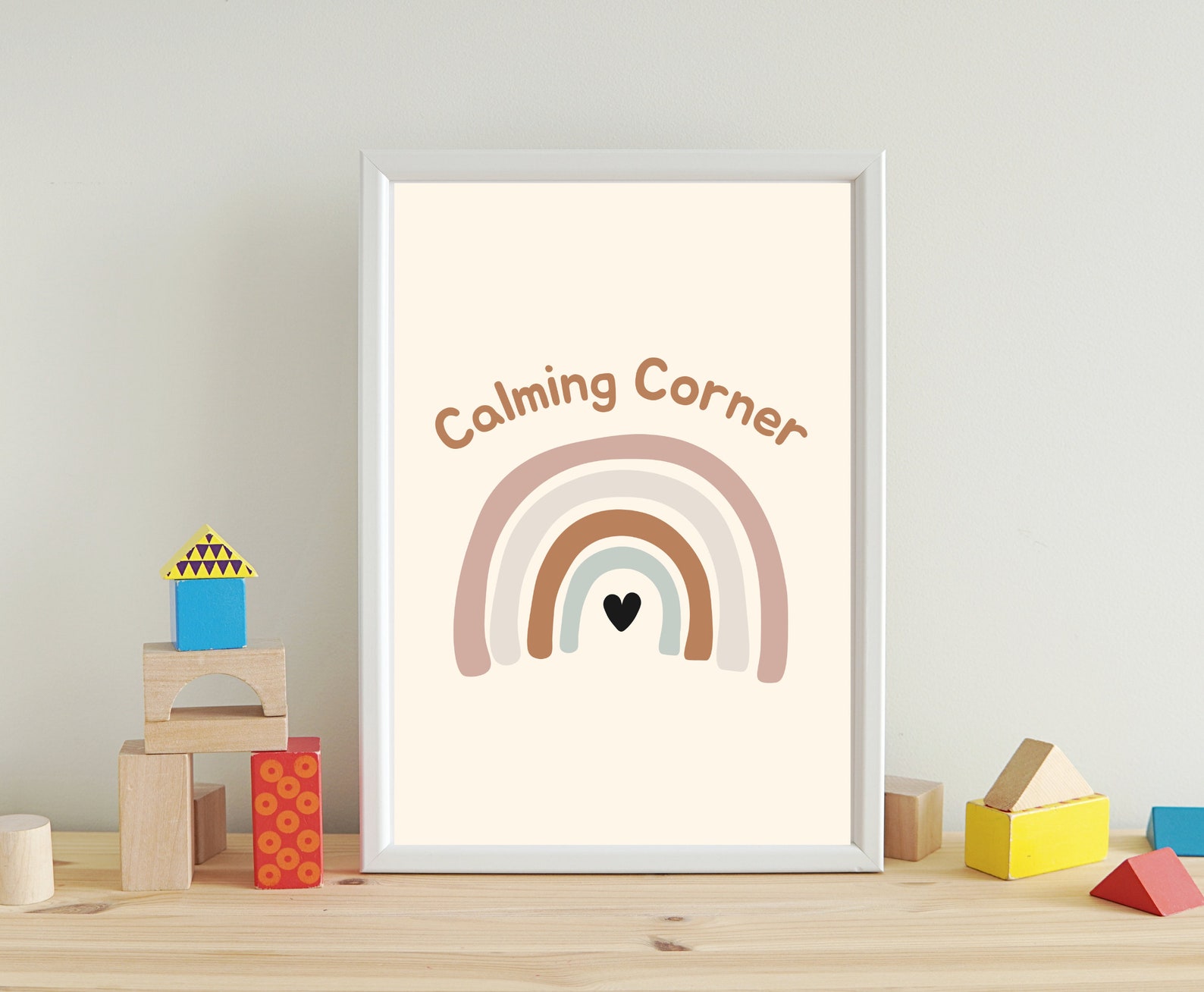 Calming Corner Sign for Classroom Decor Bohoprintable Calm - Etsy