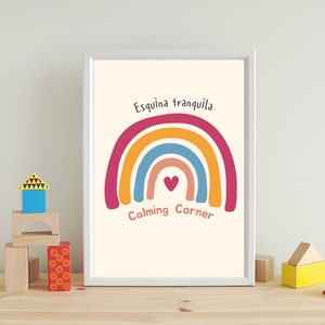 Set of 3 Educational Posters,bilingual Spanish Emotion Regulation ...