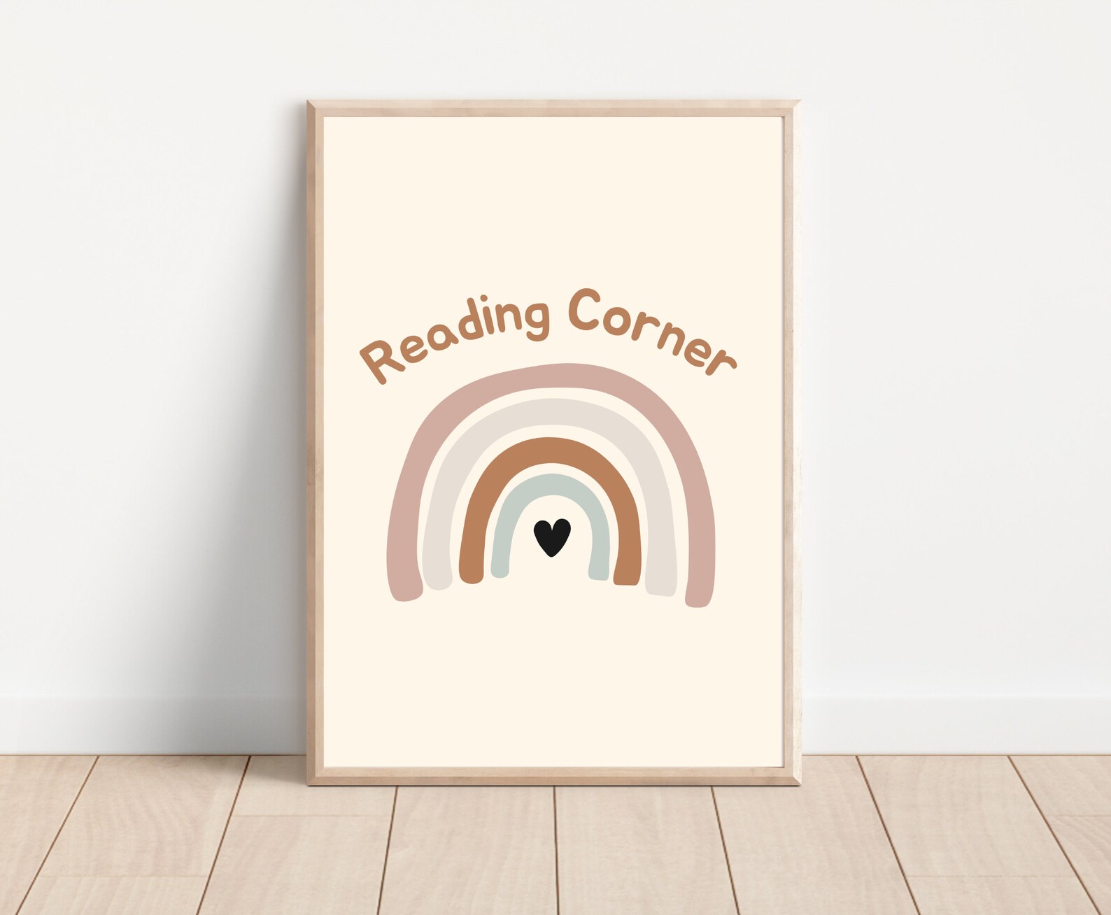 Reading Corner Decor Sign Posterboho Classroom Decor RAINBOW - Etsy