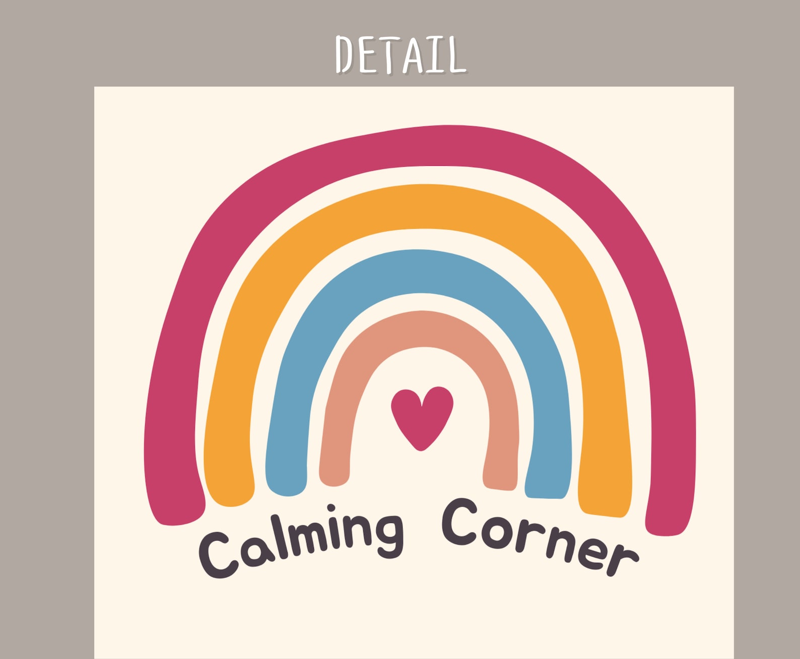 Calm Corner Sign for Classroom Decor Printable Calming Corner - Etsy