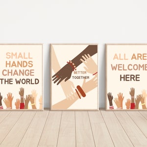 Inclusive Poster,diversity Poster. - Etsy