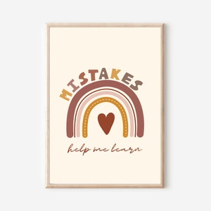 Boho Classroom Decor Posters Bundle,growth Mindset Classroom Poster,we ...