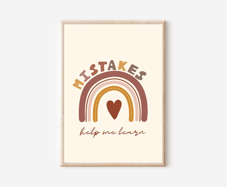 Boho Classroom Decor Posters Bundlegrowth Mindset Classroom - Etsy