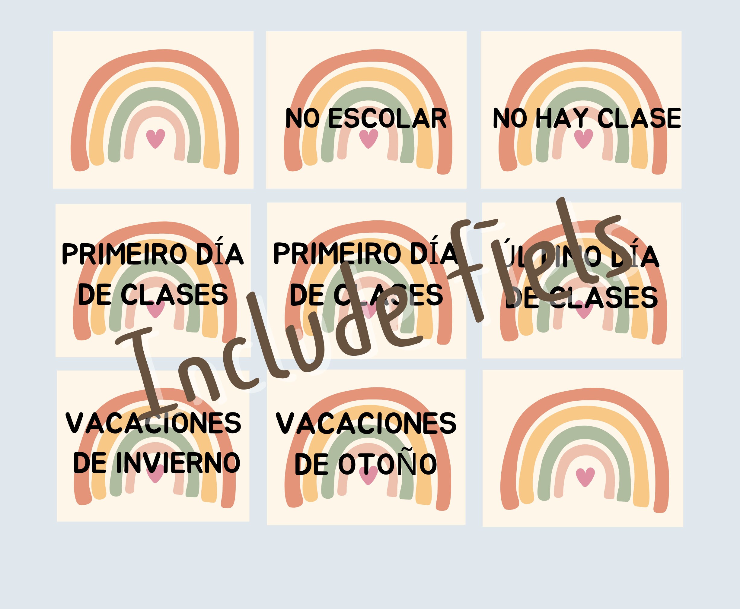 Editable Spanish Calendar: Classroom Circle Time (PDF) - Etsy