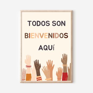 Spanish Classroom Decor for Spanish Teachers,digital Print Set Spanish ...