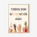 Spanish Classroom Decor for Spanish Teachers,digital Print Set Spanish ...