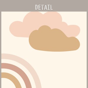 Boho Rainbow Decor 3 Set for Kids Playroom Decor. - Etsy