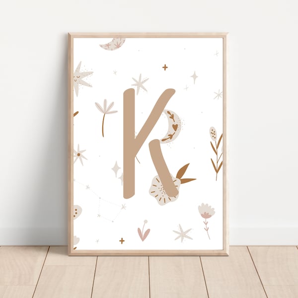 Letter K Print - Etsy