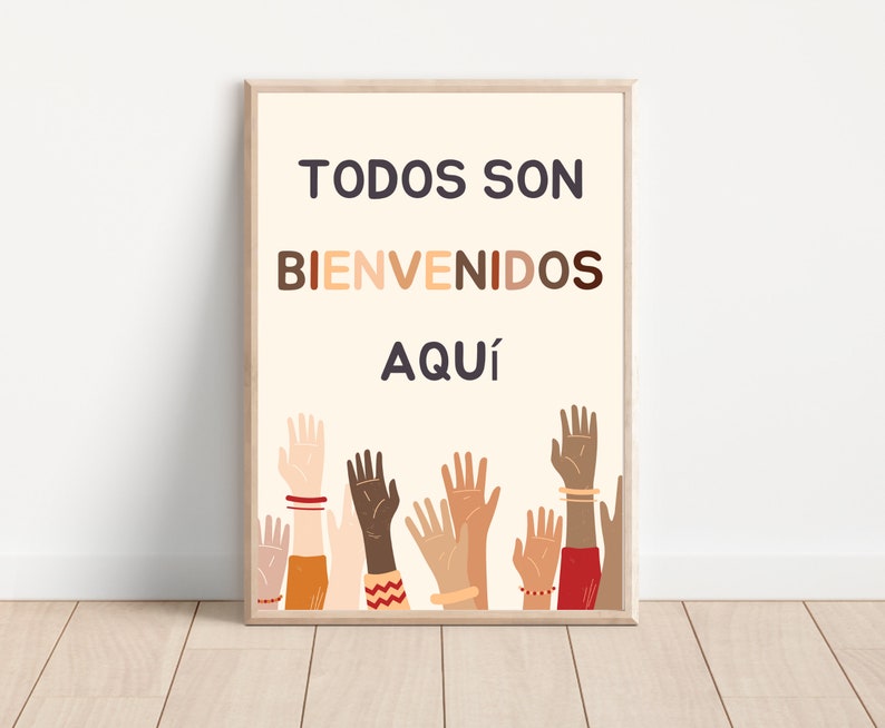 Spanish Classroom Decor for Spanish Teachersdigital Print Set - Etsy