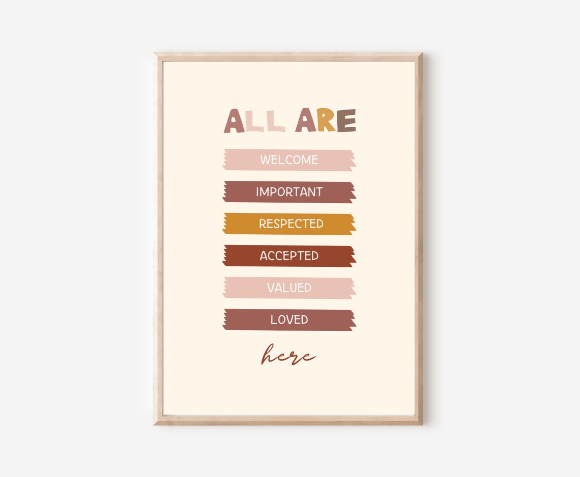 Boho Classroom Decor Posters Bundlegrowth Mindset Classroom - Etsy