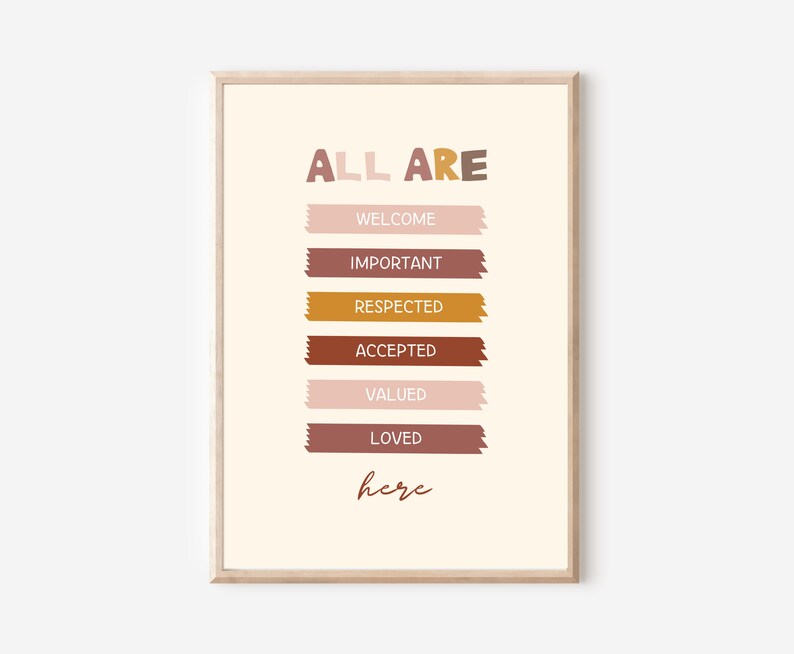 Boho Classroom Decor Posters Bundlegrowth Mindset Classroom - Etsy