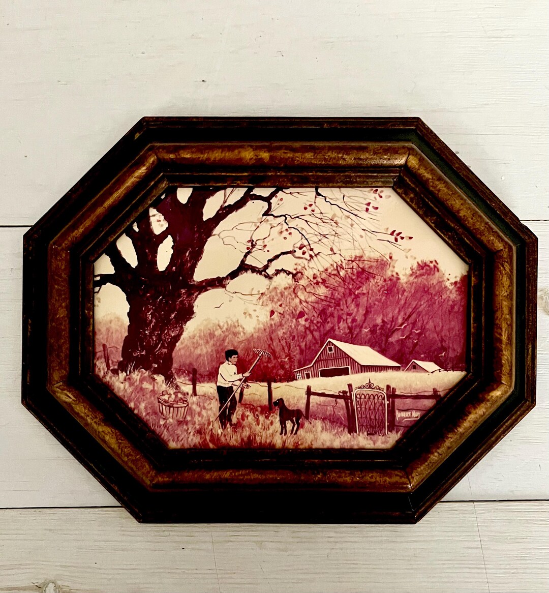 Robert Nidy Framed Wall Art. Dark Acadenia, Cottage, Gallery Wall ...