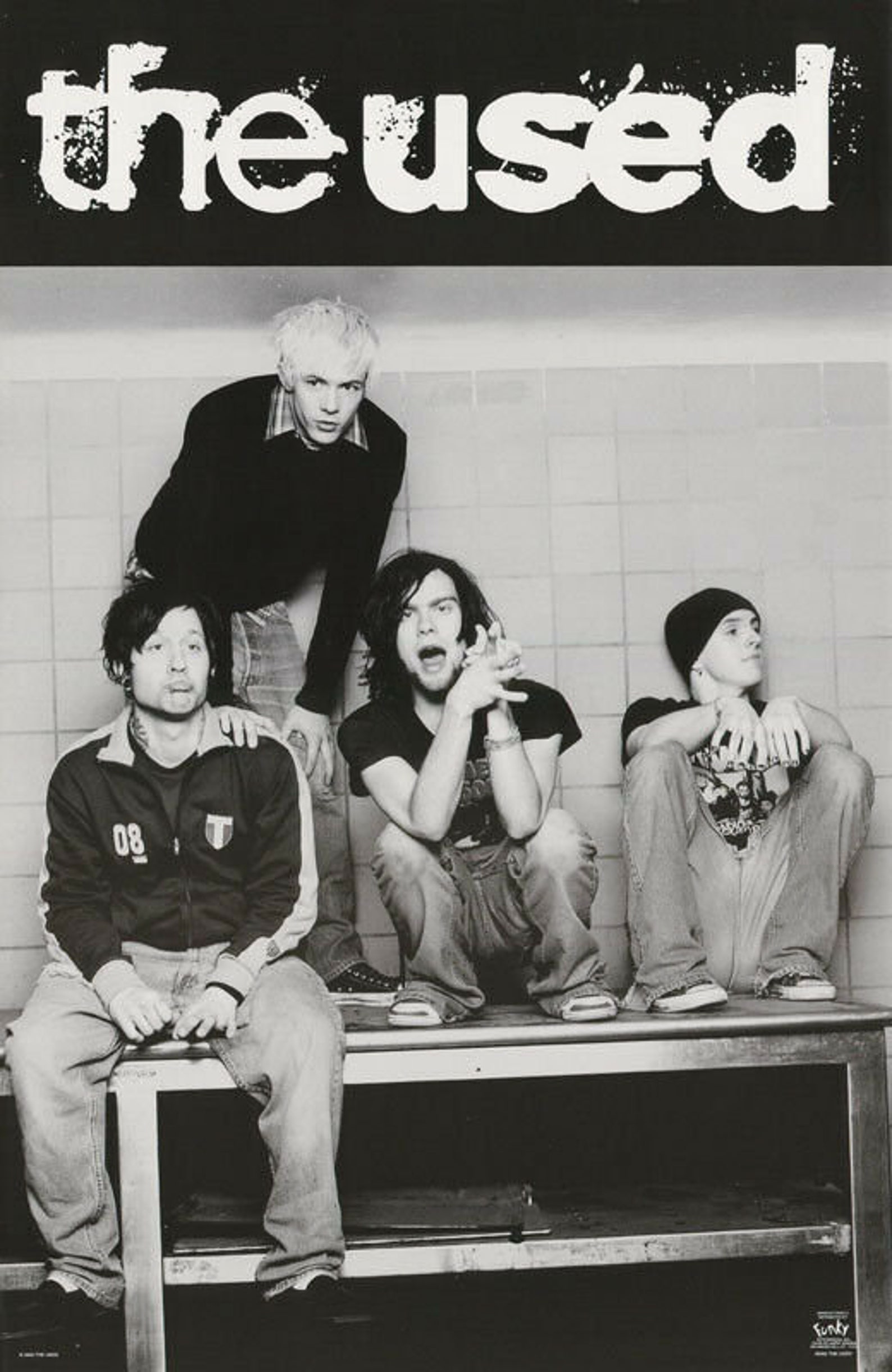 RARE Original Vintage 2002 the Used Band Music Poster - Etsy