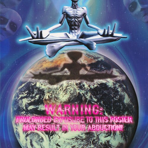 RARE Original Vintage 90s Alien Head Trippy Psychedelic - Etsy