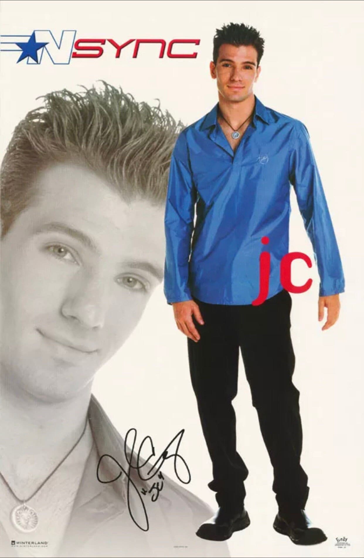 Jc Chasez Nsync Poster