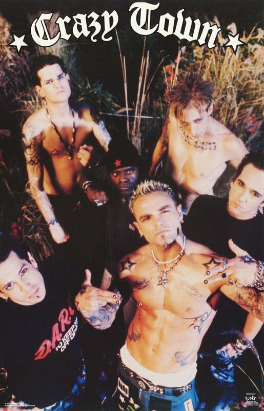 RARE Original Vintage 2001 Crazy Town Band Rap Rock Music - Etsy