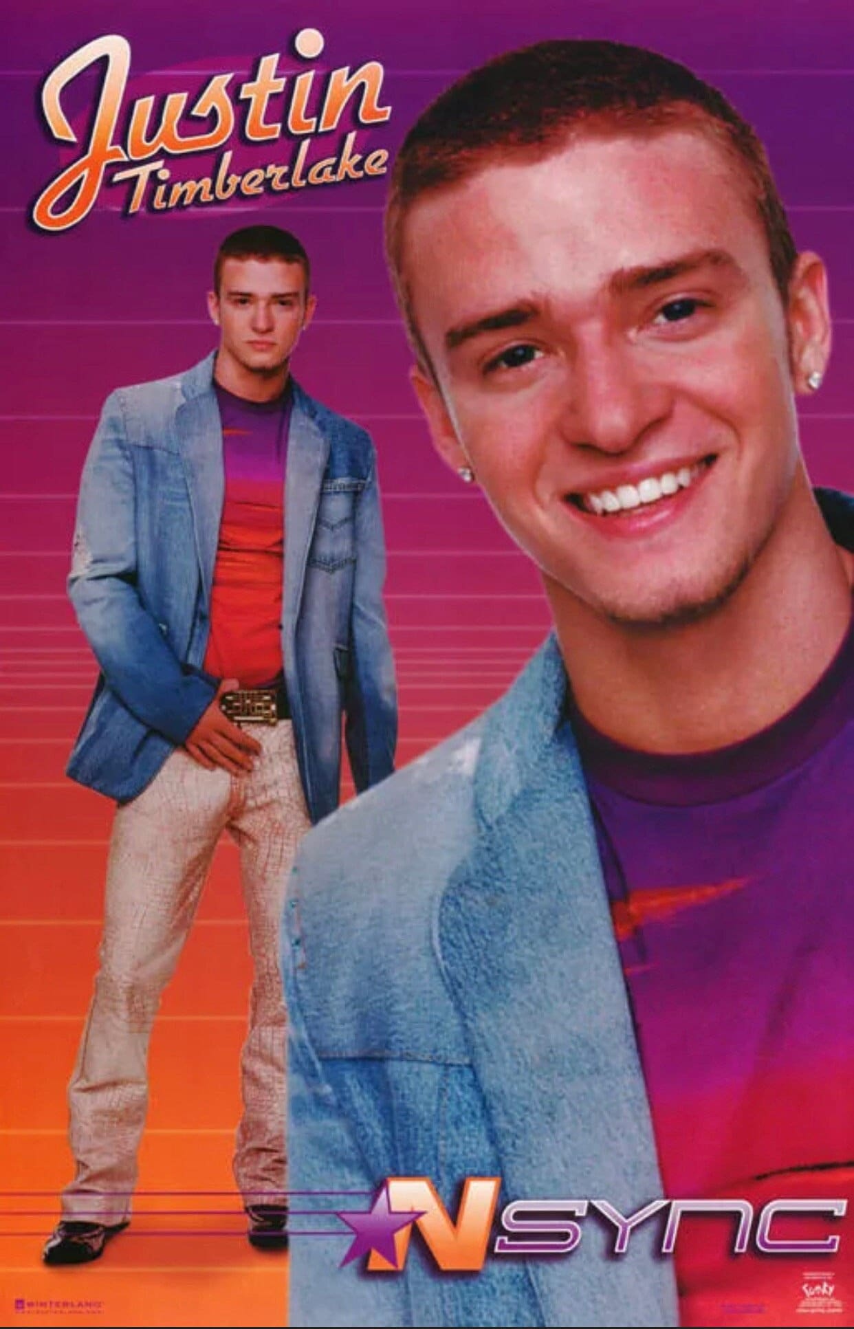 Justin Timberlake Nsync Poster