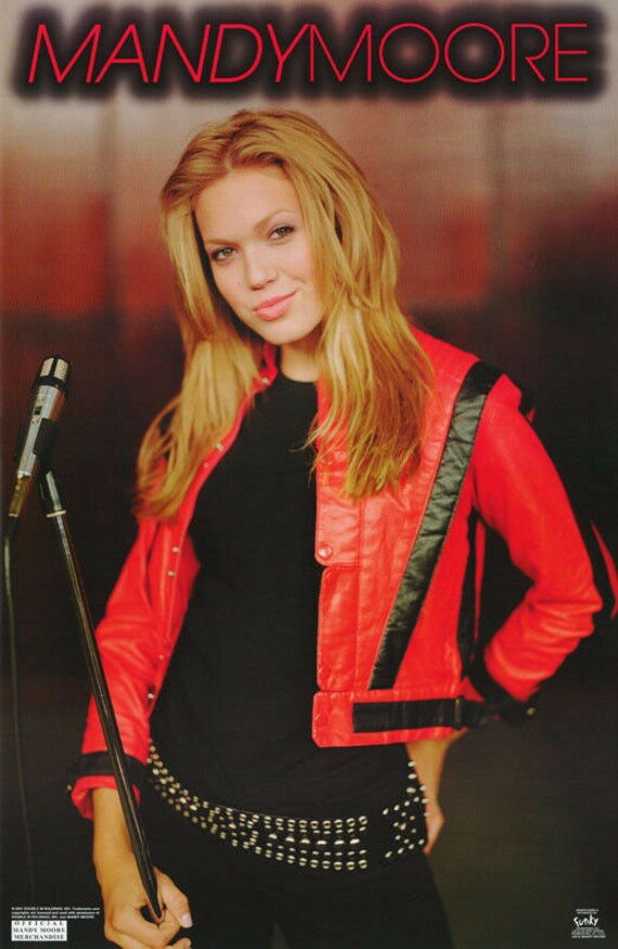 RARE Original Vintage 2001 Mandy Moore Music Poster | Etsy