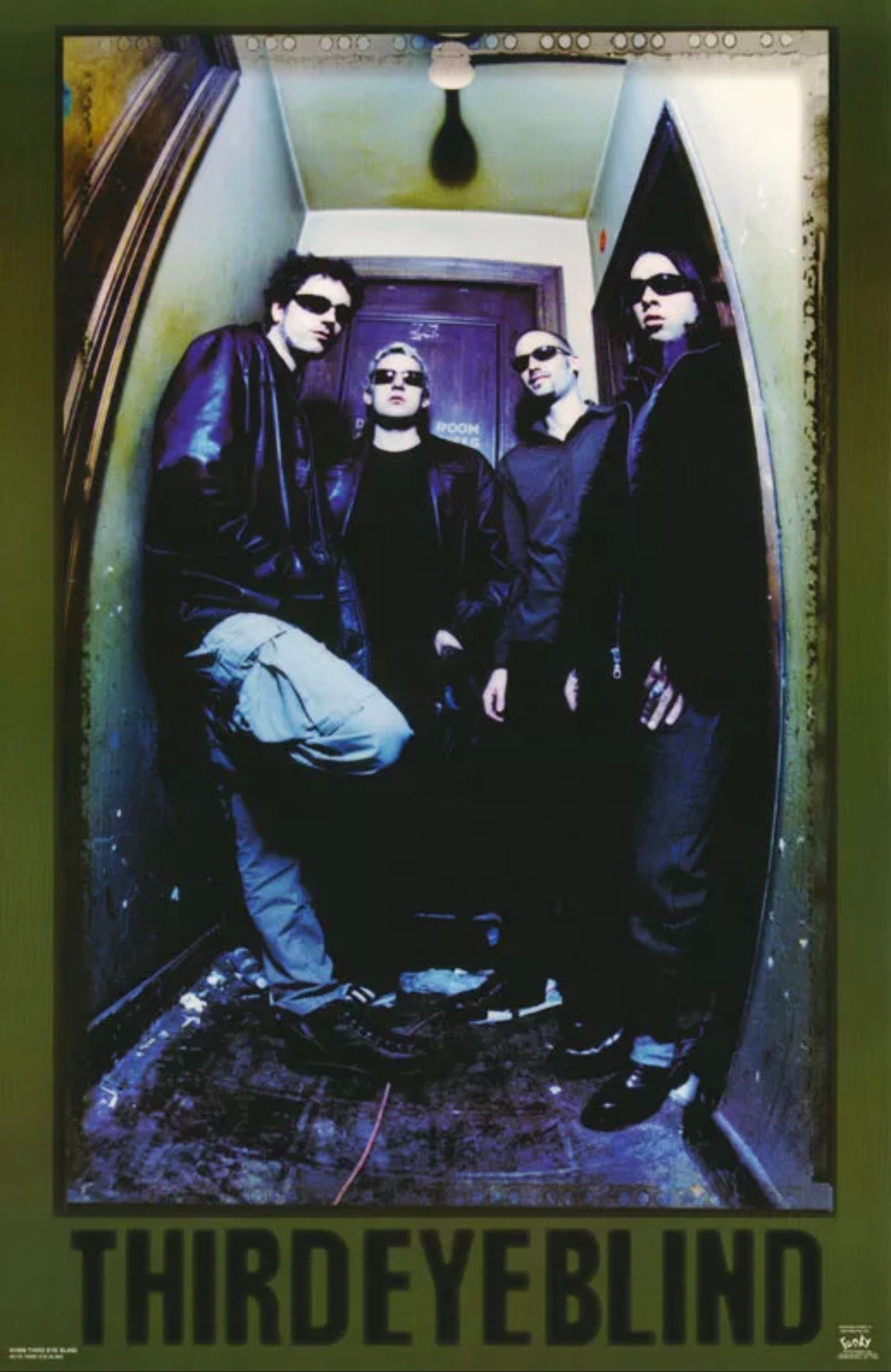 RARE Vintage Original 1999 Third Eye Blind Music Poster - Etsy