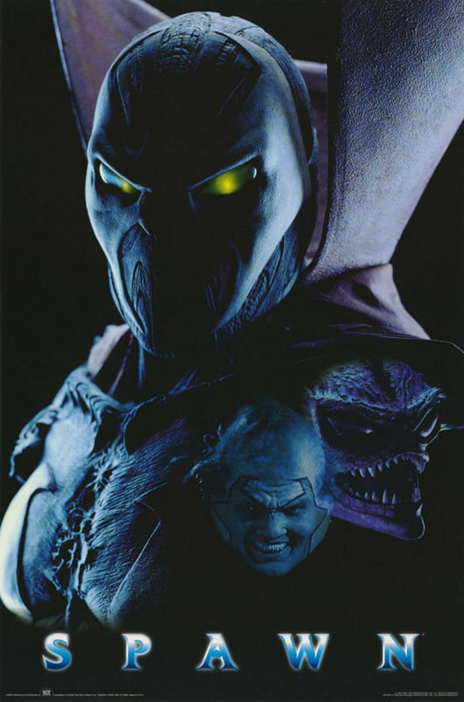 RARE Original Vintage 1997 Spawn Comic Movie Poster | Etsy