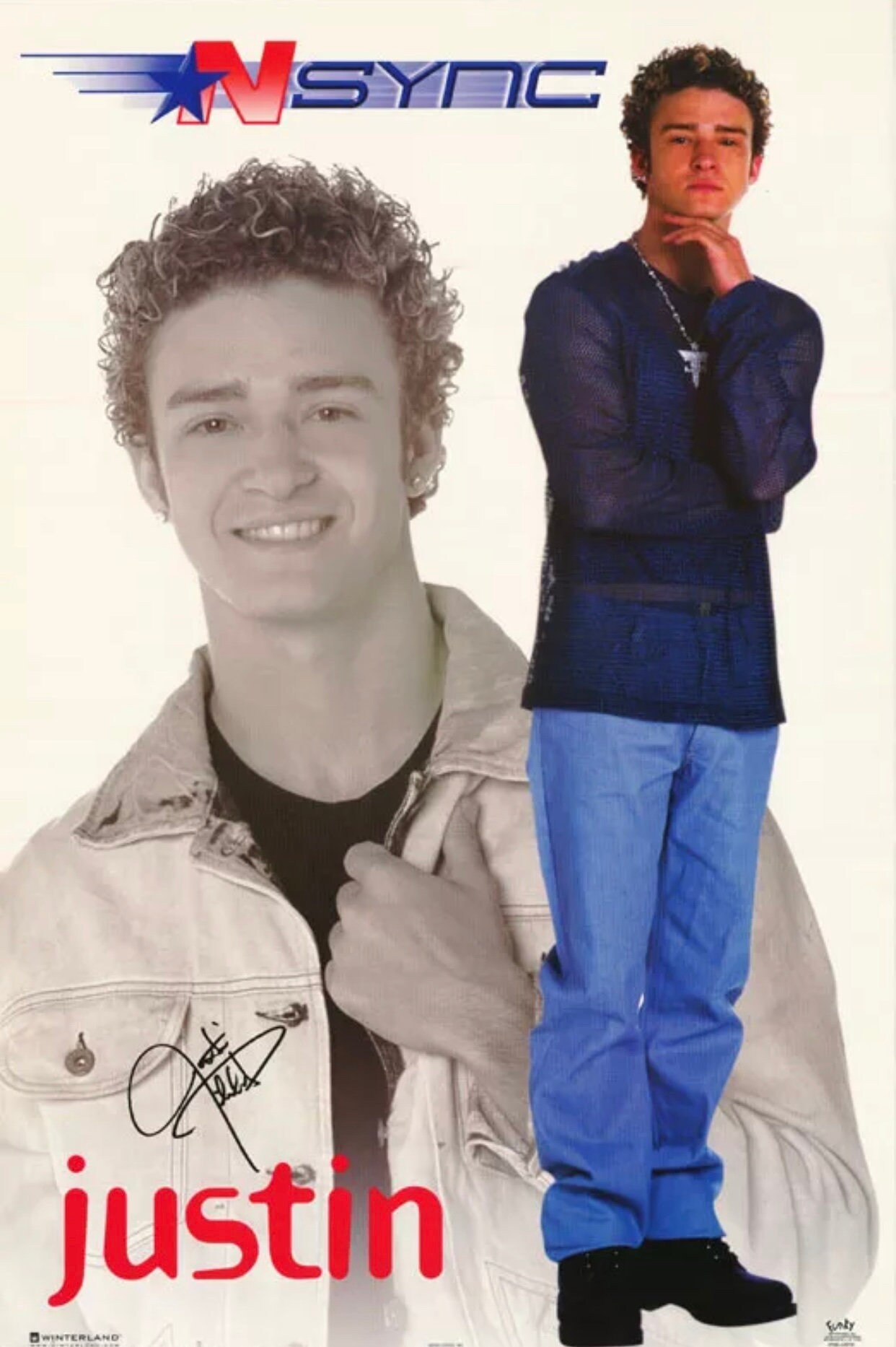 RARE Original Vintage 2000 Nsync N sync Justin Timberlake | Etsy