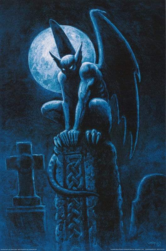 RARE Original Vintage 1997 Gargoyle Fantasy Witchcraft Gothic - Etsy