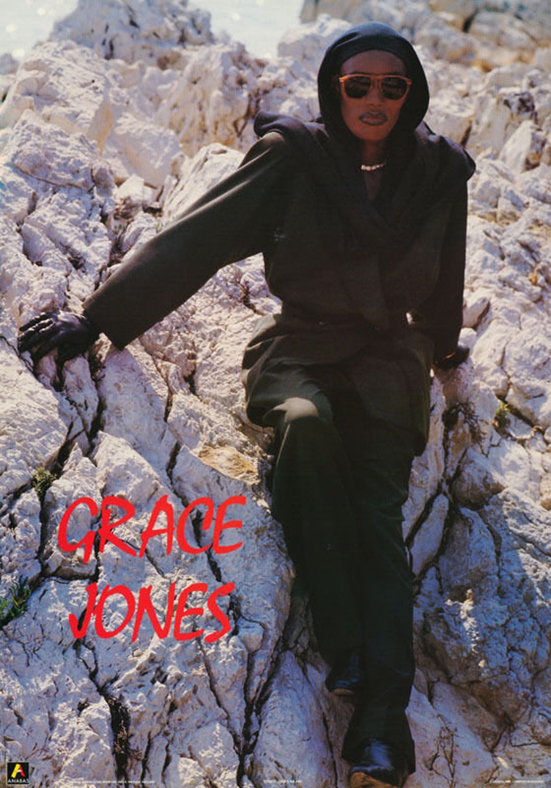 RARE Original Vintage 1986 Grace Jones Poster - Etsy