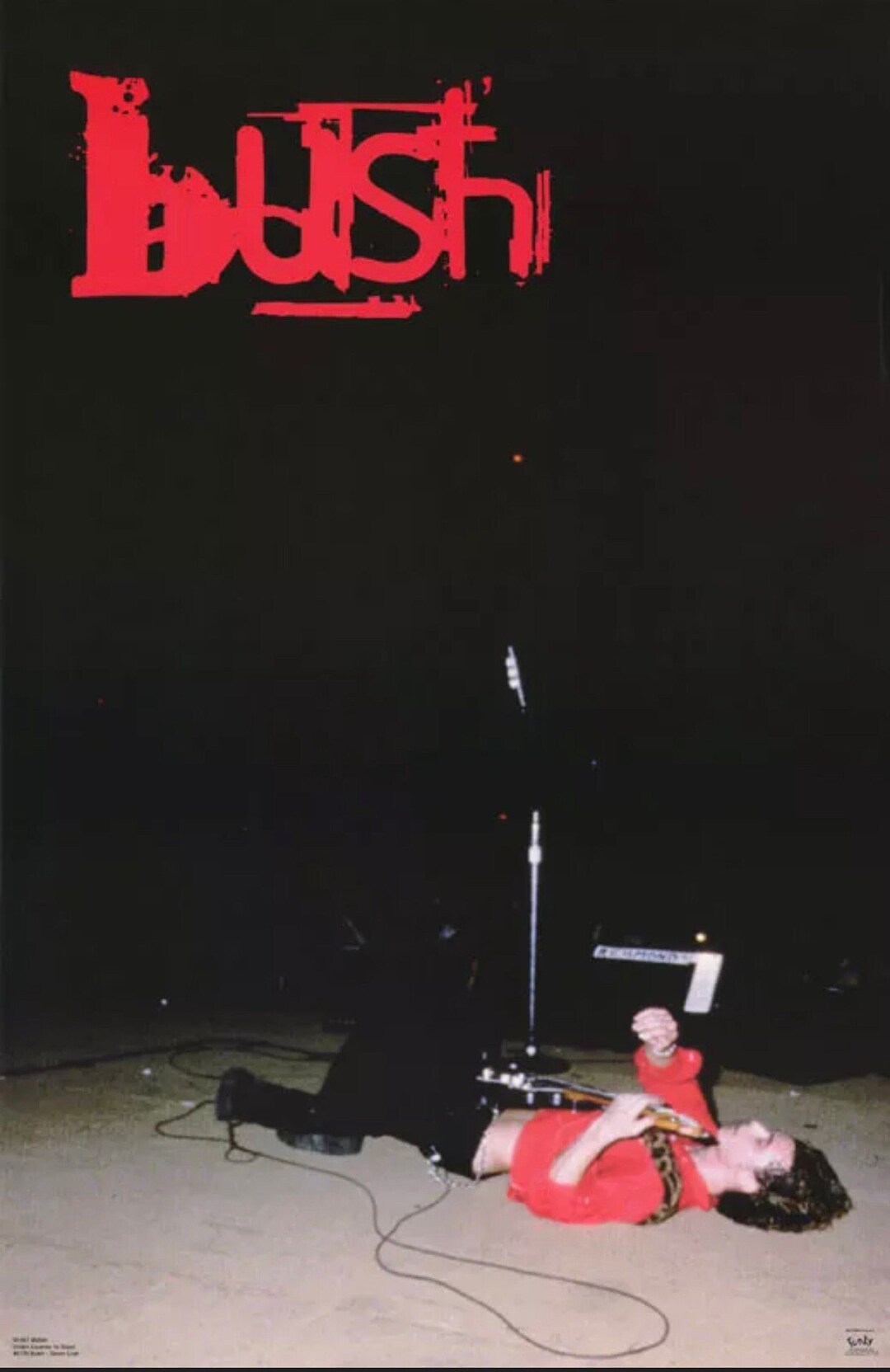 RARE Original Vintage 1997 Bush Band Rock Music Promo Poster - Etsy