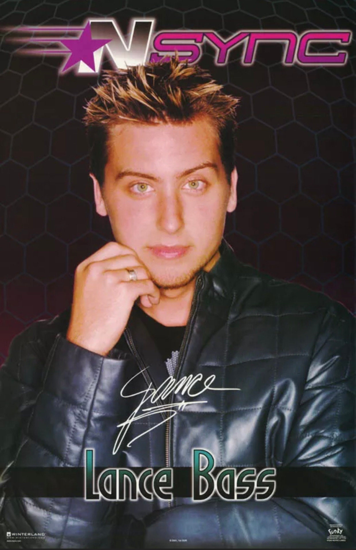 RARE Original Vintage 1996 Nsync N Sync Lance Bass Poster - Etsy