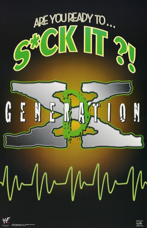 D Generation X Logo Suck It