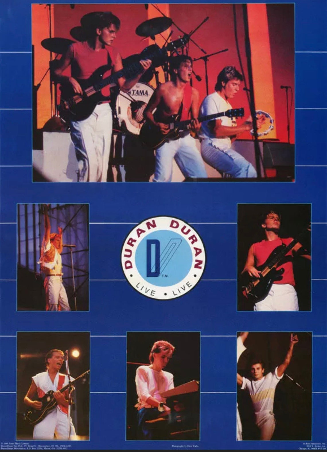 RARE Original Vintage 1984 Duran Duran Music Poster | Etsy