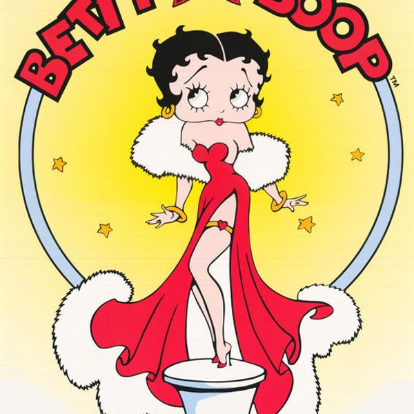 Betty Boop Poster - Etsy