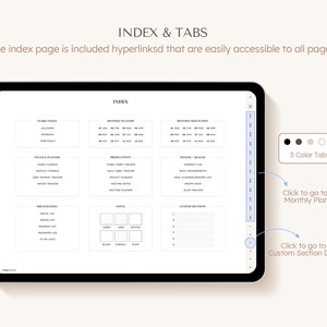 2023 Digital Planner for Goodnotes Notability iPad - Etsy