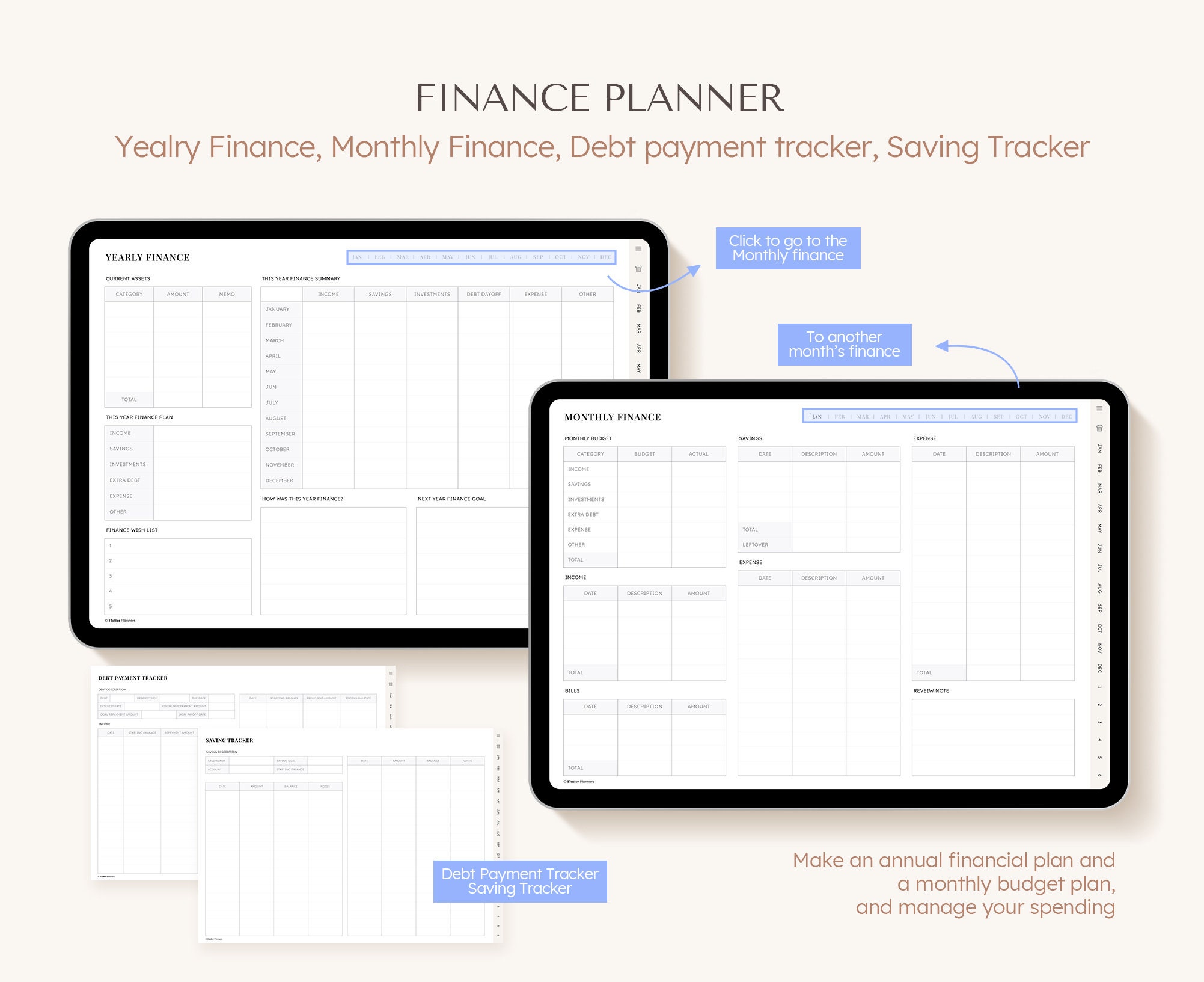 2023 Digital Planner for Goodnotes Notability iPad - Etsy