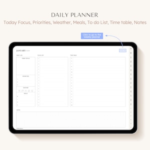 2023 Digital Planner for Goodnotes Notability iPad - Etsy