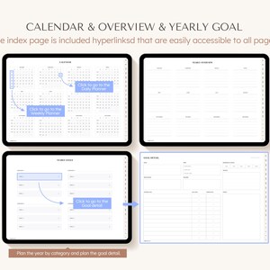 2023 Digital Planner for Goodnotes Notability iPad - Etsy