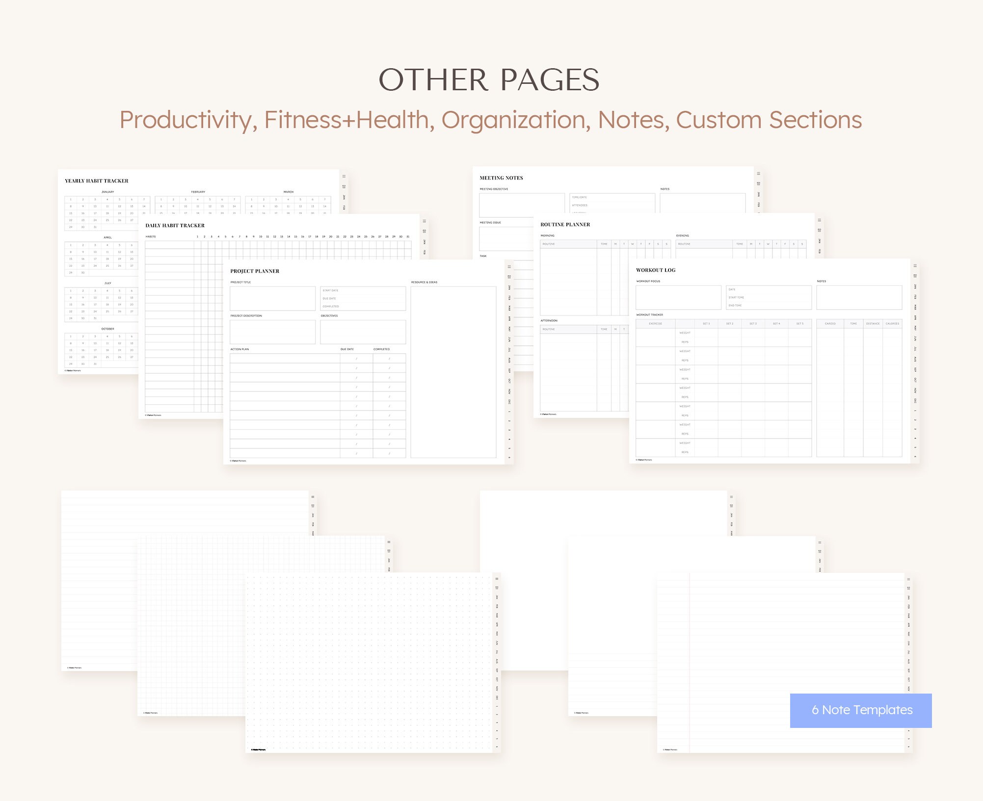2023 Digital Planner for Goodnotes Notability iPad - Etsy