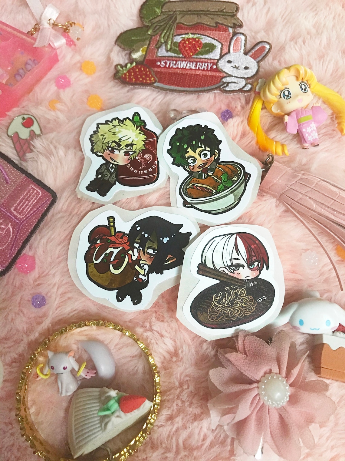 BNHA Fave Foods Stickerpak My Hero Academia Boku No Hero - Etsy
