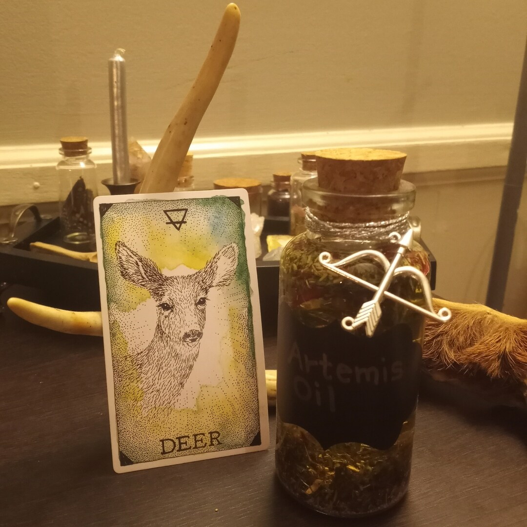 Artemis Oil | Ritual Oil | Altar Oil | Spell Oil | Anointing Oil - Etsy