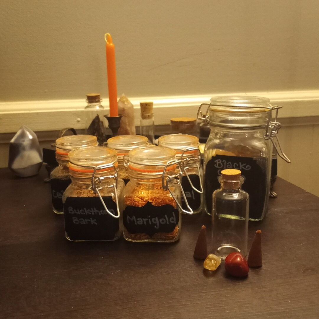 DIY Court Case/legal Matters Spell Jar Kit - Etsy