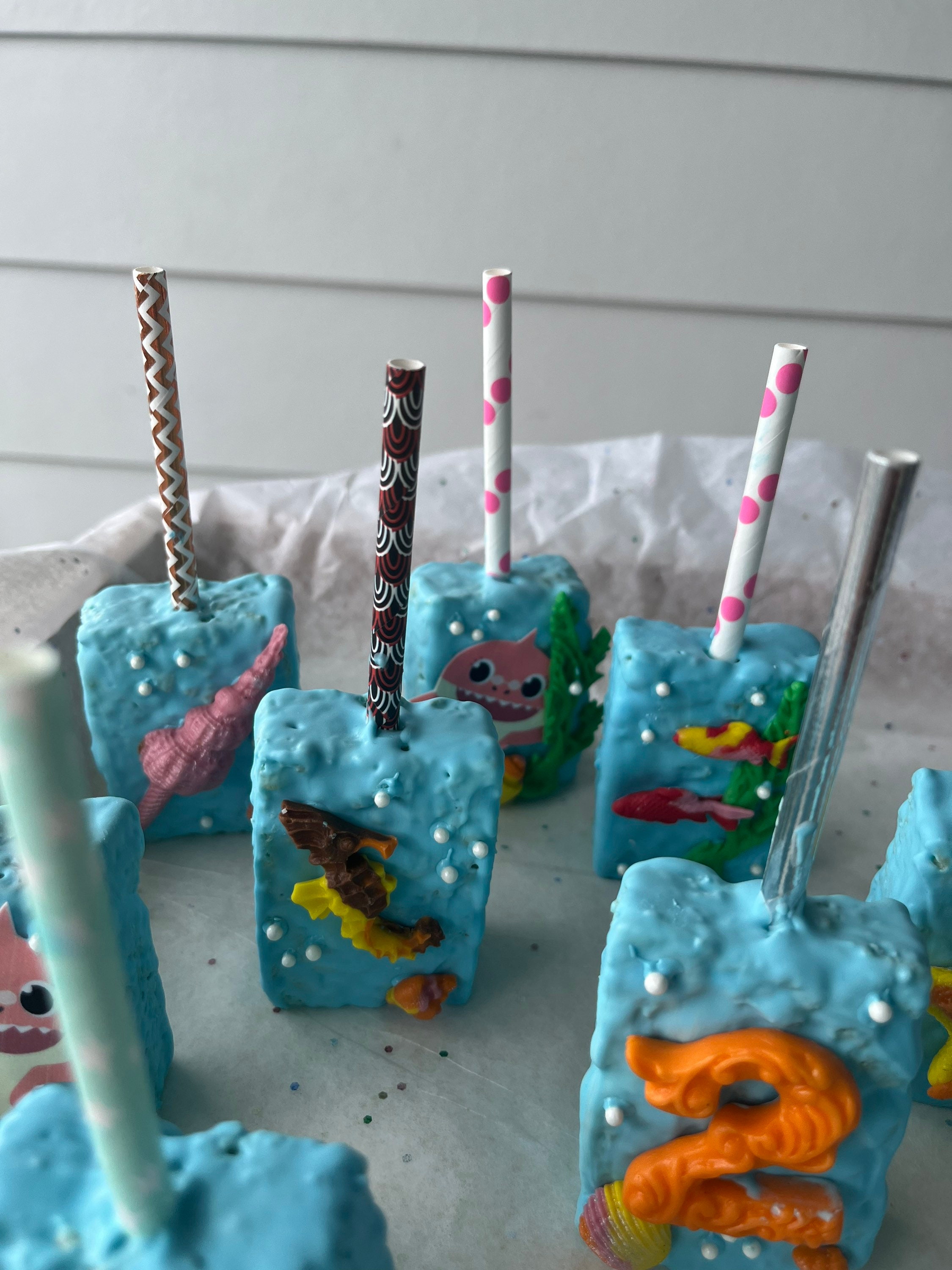 Baby Shark Rice Crispy - Etsy