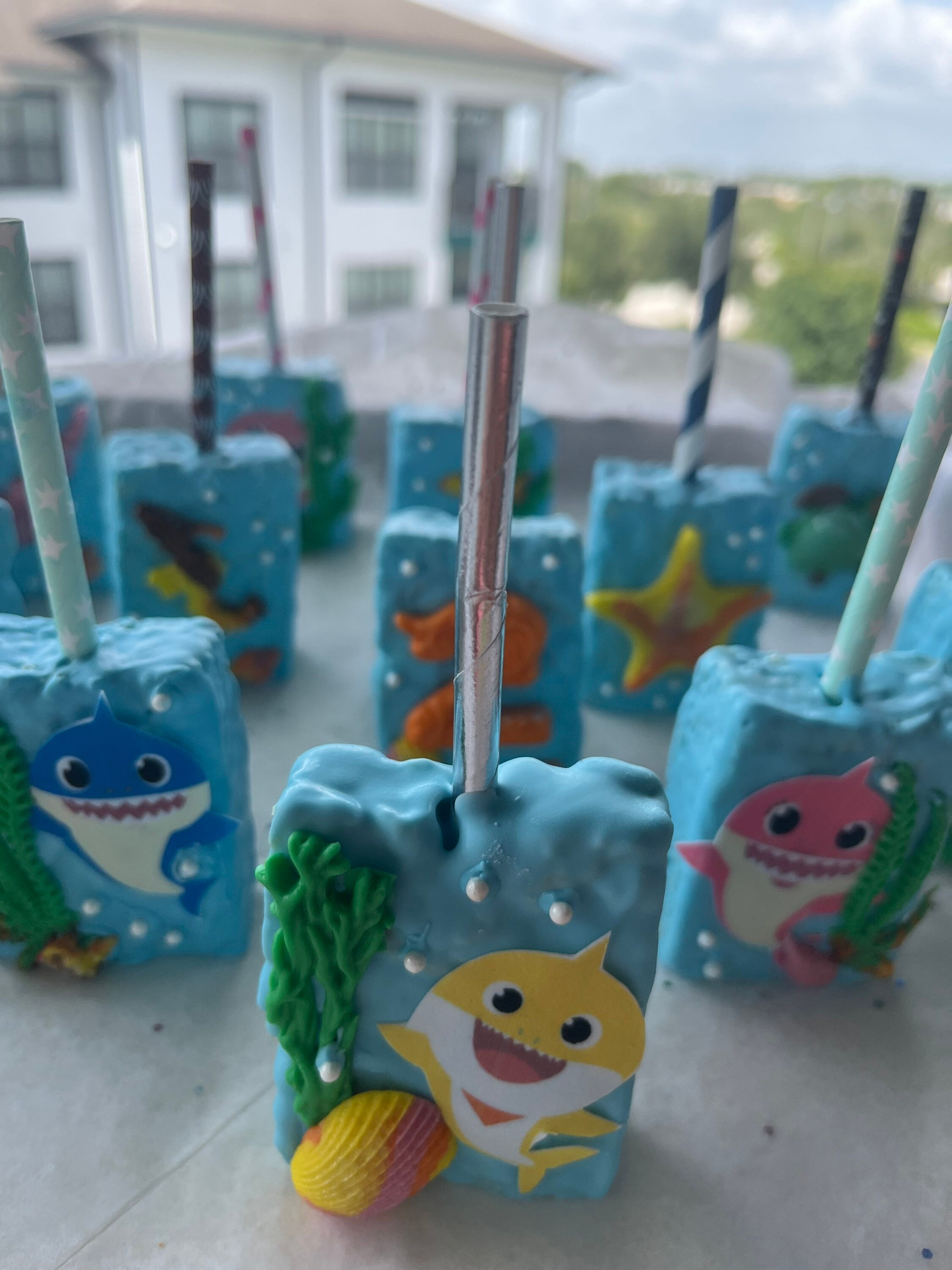 Baby Shark Rice Crispy - Etsy