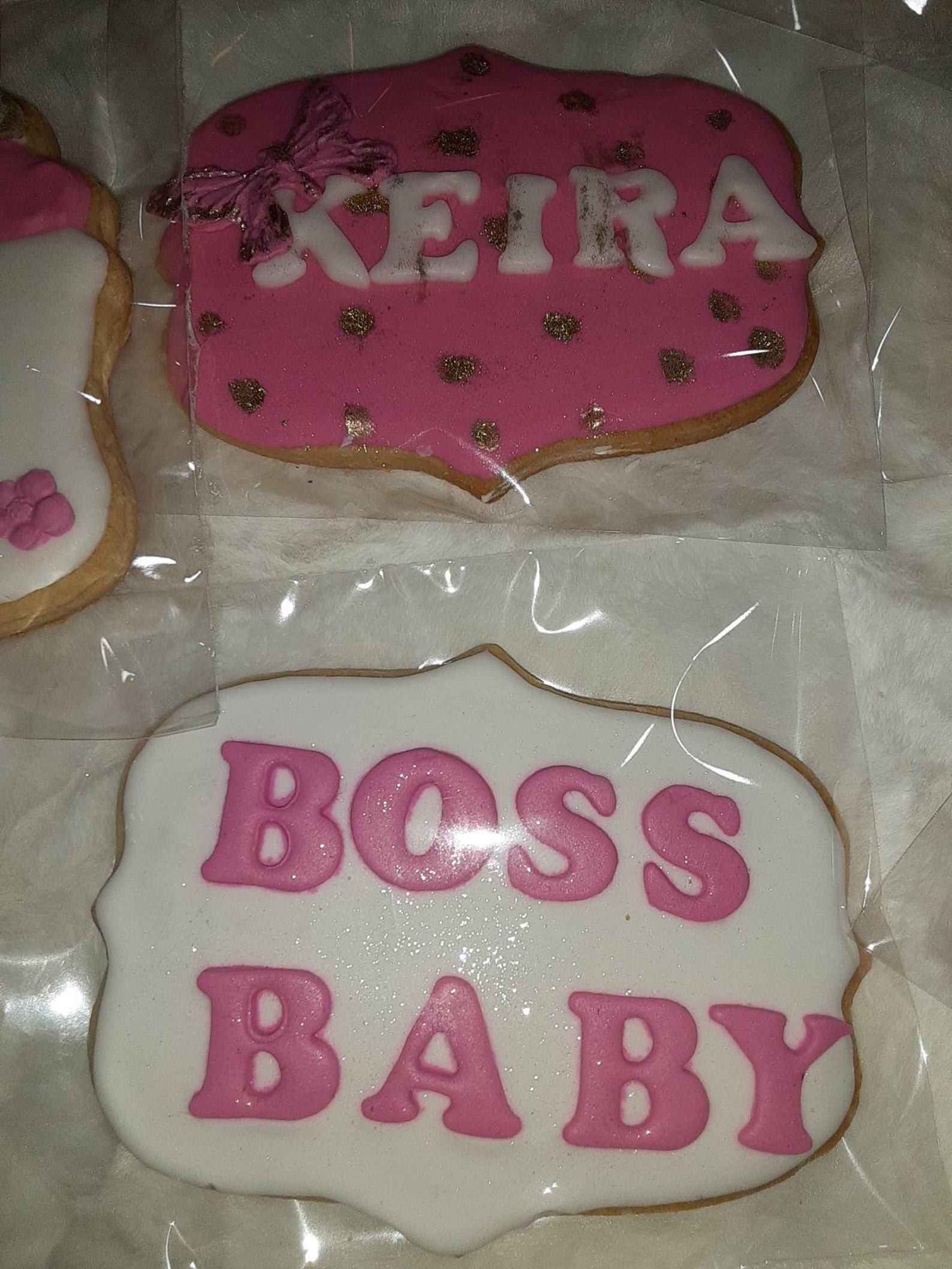 Boss Baby Girl Sugar Cookies | Etsy